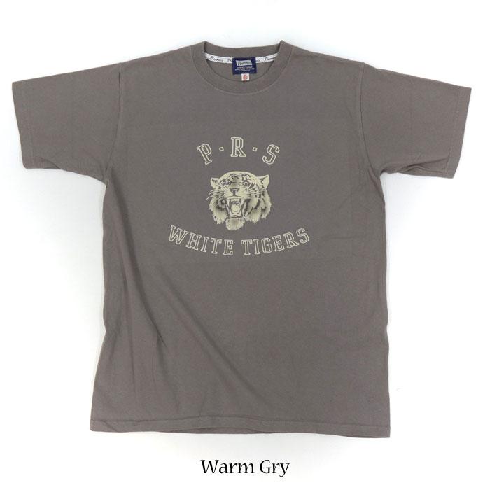 2024SS PHERROW'S フェローズ 24S-PT13 プリントTシャツ WARM GRY , S.BLACK メンズ 半袖 定番Tシャツ コットン100％ トラ 【正規販売代理店 ...