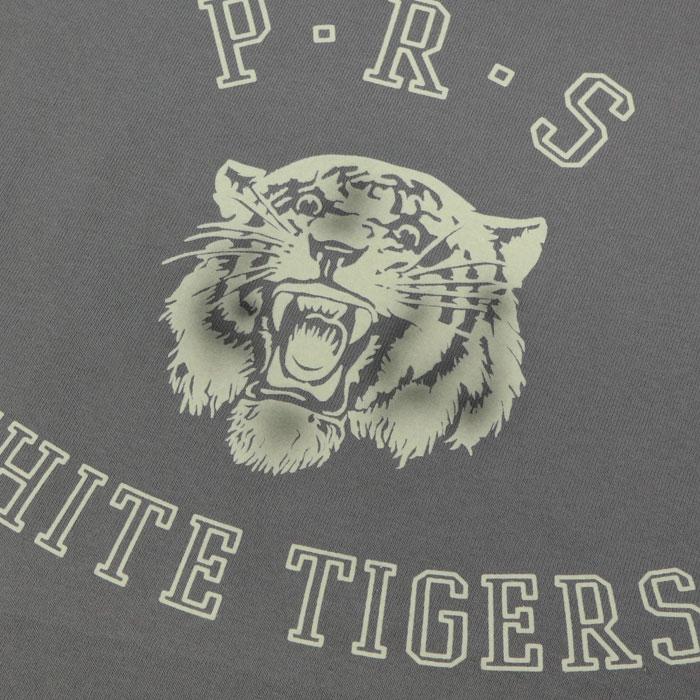 2024SS PHERROW'S フェローズ 24S-PT13 プリントTシャツ WARM GRY , S.BLACK メンズ 半袖 定番Tシャツ コットン100％ トラ 【正規販売代理店 ...