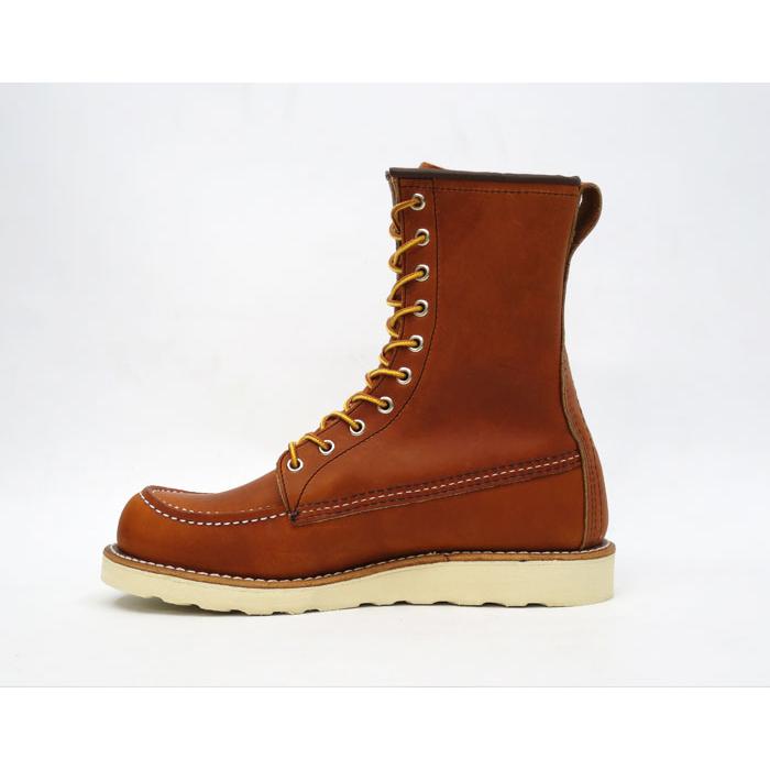 RED WING SHOES 【 レッドウィング 】CLASSIC WORK #877 8"MOC-TOE Oro LEGACY ( オロ ...