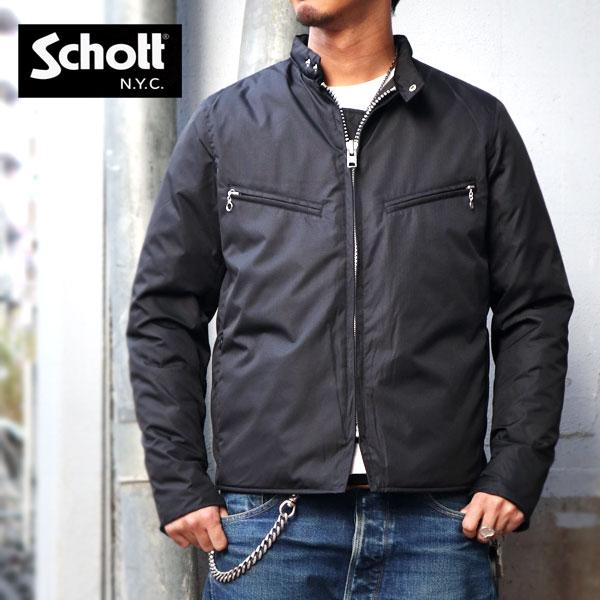 Schott N.Y.C 2024FW x TAION SINGLE RIDERS DOWN JACKET ショット タイオン シングルライダース ダウンジャケット コラボ 782 ...