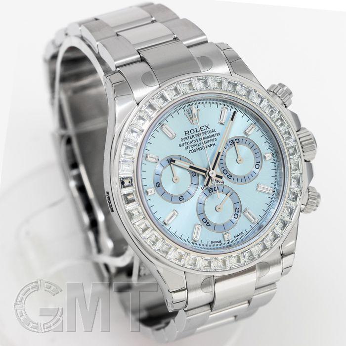 デイトナ（ROLEX） ロレックス デイトナ 116576TBR アイスブルー ベゼルダイヤ ROLEX DAYTONA : GMT 時計専門 ...