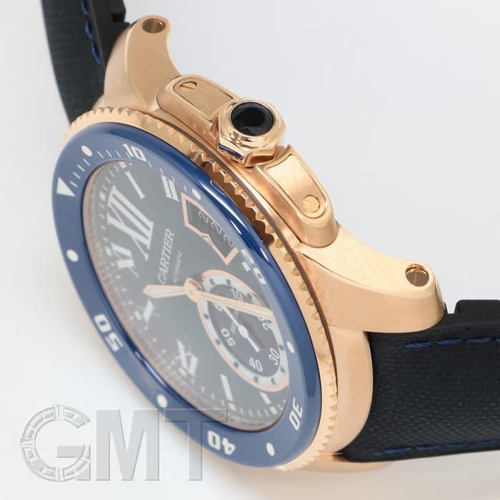 カルティエ カリブル ドゥ カルティエ ダイバー ブルー PG ラバー WGCA0009 CARTIER 新品 メンズ 腕時計 送料無料 年中 ...