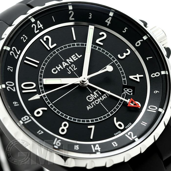 シャネル J12 GMT 41mm マットブラック H3101 CHANEL 新品 メンズ 腕時計 送料無料 年中無休 ...