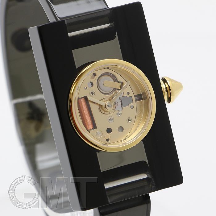 GUCCI（グッチ） YA143508 ビンテージ ウェブ スケルトン YG×PVD スタッズバングル 新品レディース 腕時計 送料無料 年中 ...