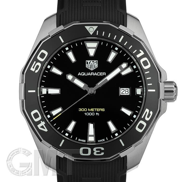 TAG HEUER タグホイヤー アクアレーサー ブラック 43mm WAY101A.FT6141 【新品】【メンズ】 【腕時計】 【送料無料 ...