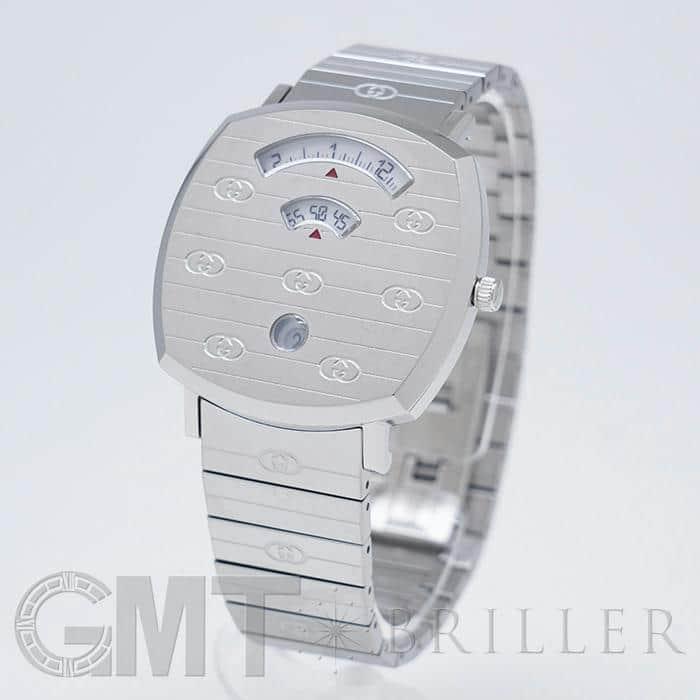 GUCCI グッチ グリップ YA157401 シルバー 新品時計 腕時計 送料無料 : GMT 時計専門店 - 通販 - Yahoo!ショッピング