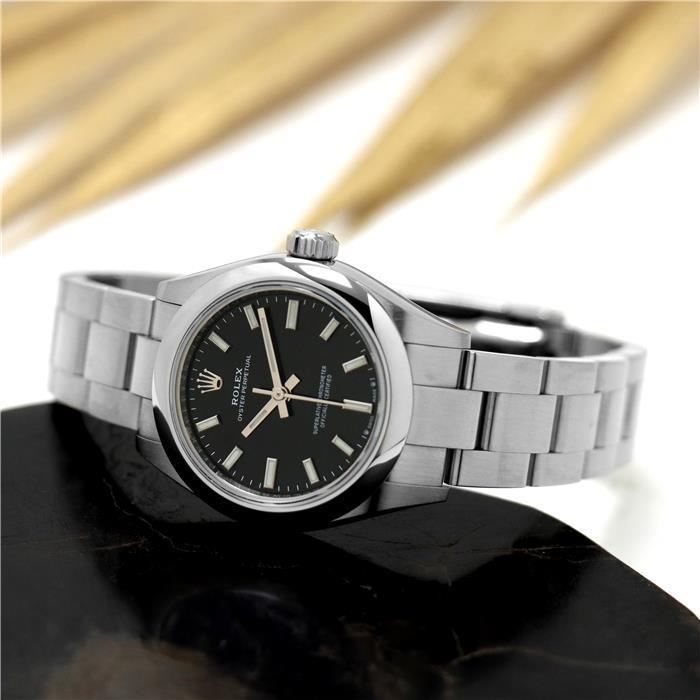 ロレックス オイスターパーペチュアル 28 276200 ブラック ROLEX 新品レディース 腕時計 送料無料 :2717011716926 ...