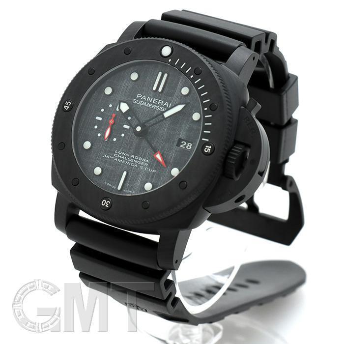 OFFICINE PANERAI パネライ サブマーシブル ルナ ロッサ PAM01039 新品メンズ 腕時計 送料無料 : GMT 時計専門 ...