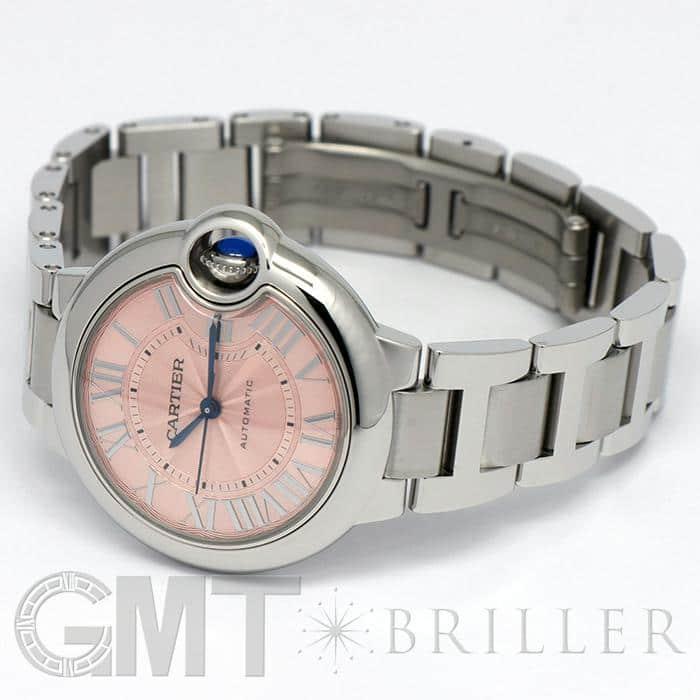 Cartier カルティエ バロンブルー ドゥ WSBB0046 33mm ピンク CARTIER 新品レディース 腕時計 送料無料 ...