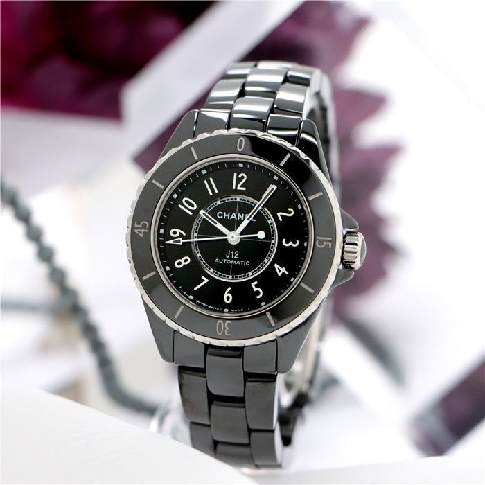 シャネル J12 H5696 ブラックセラミック 33mm 【2022年新作】 CHANEL 新品レディース 腕時計 送料無料 ...