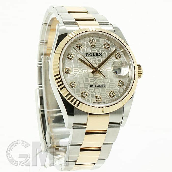 ROLEX ロレックス デイトジャスト 36 126233G シルバー コンピューター オイスターブレス 新品メンズ 腕時計 送料無料 ...