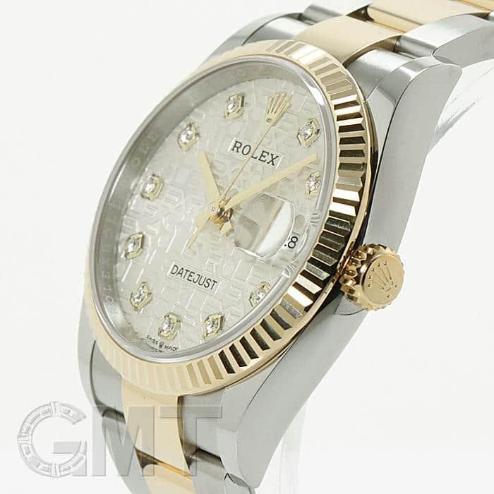 ROLEX ロレックス デイトジャスト 36 126233G シルバー コンピューター オイスターブレス 新品メンズ 腕時計 送料無料 ...