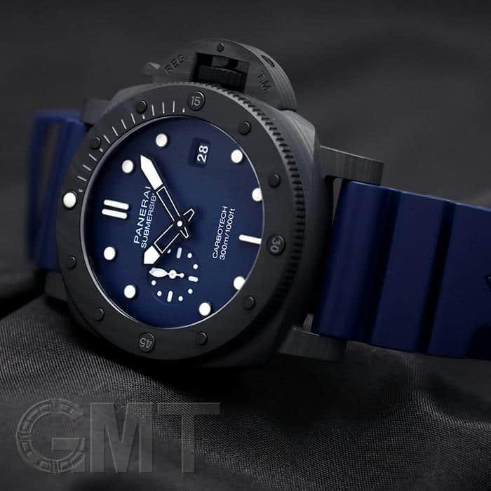 SUBMERSIBLE パネライ サブマーシブル クアランタクアトロ カーボテック ブルー アビッソ PAM01232 OFFICINE ...
