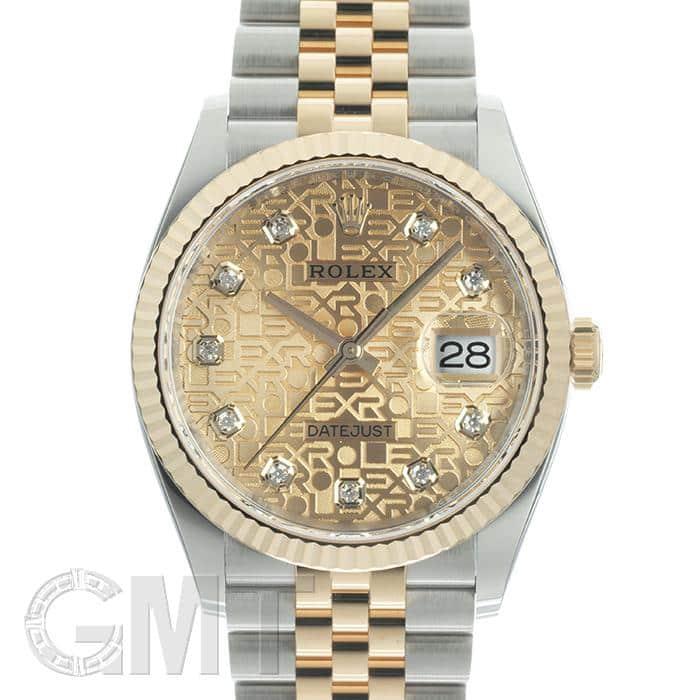 ROLEX ロレックス デイトジャスト 36 126233G シャンパンコンピューター ジュビリーブレス 新品メンズ 腕時計 送料無料 ...