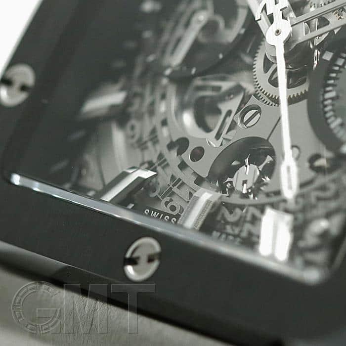 HUBLOT ウブロ スクエアバン ウニコ チタニウム セラミック 821.NM.0170.RX 新品メンズ 腕時計 送料無料 : GMT ...