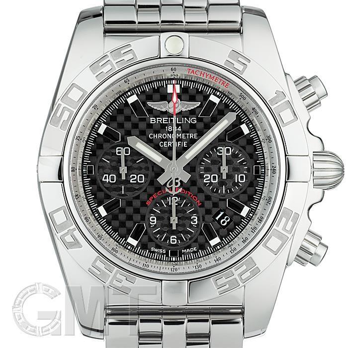 ブライトリング クロノマット 44 カーボンダイヤル AB011012/BE69 【日本限定400本】 BREITLING 【中古】【メンズ ...