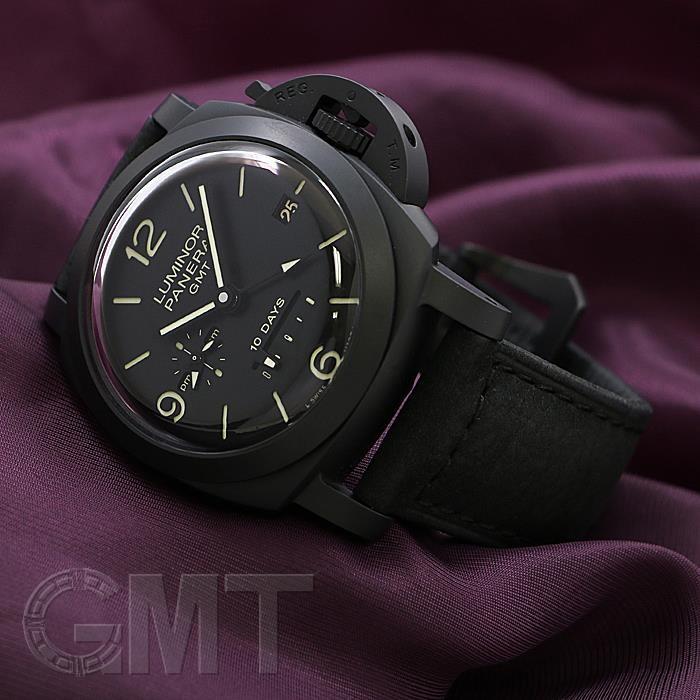 OFFICINE PANERAI パネライ ルミノール 1950 10デイズ GMT チェラミカ PAM00335 【中古】【メンズ】 【腕 ...