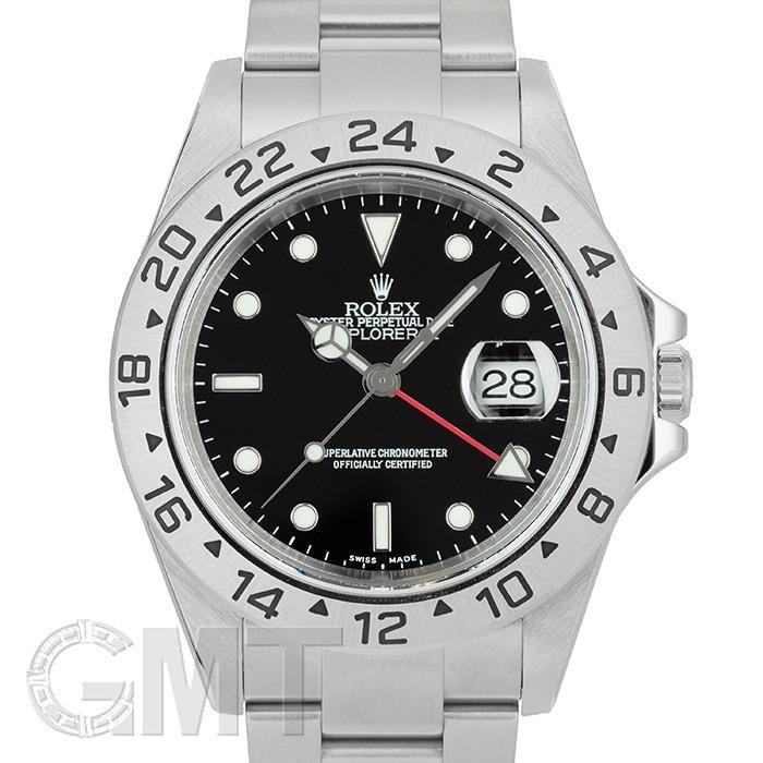 ROLEX ロレックス エクスプローラ II 16570 ブラック Z番 中古メンズ 腕時計 送料無料 : GMT 時計専門店 - 通販 - Yahoo!ショッピング