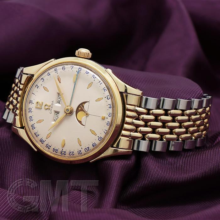 OMEGA オメガ コスミック トリプルカレンダー ムーンフェイズ 2606-4 中古メンズ 腕時計 送料無料 : GMT 時計専門店 ...