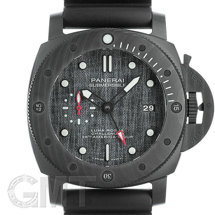 OFFICINE PANERAI パネライ サブマーシブル ルナ・ロッサ PAM01039【世界限定1036本】 中古メンズ 腕時計 送料無料 ...