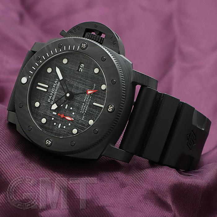 OFFICINE PANERAI パネライ サブマーシブル ルナ・ロッサ PAM01039【世界限定1036本】 中古メンズ 腕時計 送料無料 ...