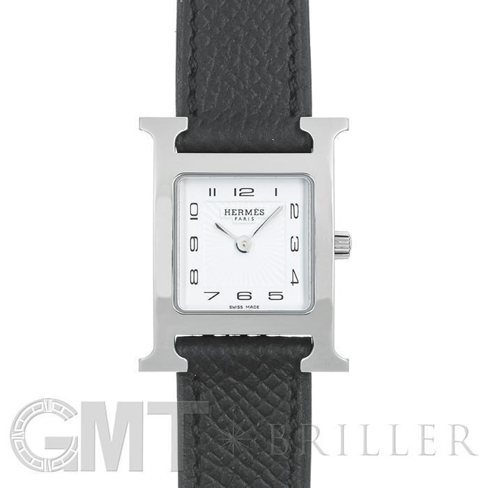 HERMES エルメス Hウォッチ HH1.210.131/UU89 036704WW00 ブラック 中古レディース 腕時計 送料無料 ...