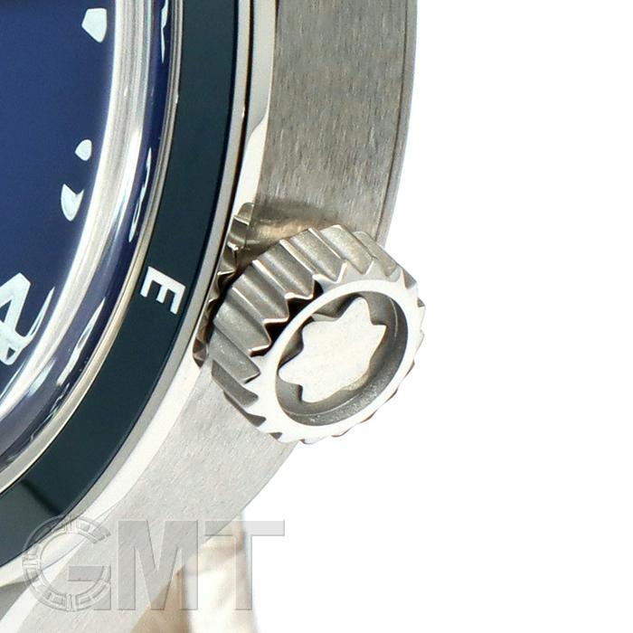 MONTBLANC（筆記具、時計） モンブラン 1858 オートマティック 126758 ブルー MONTBLANC 中古メンズ 腕時計 送料 ...