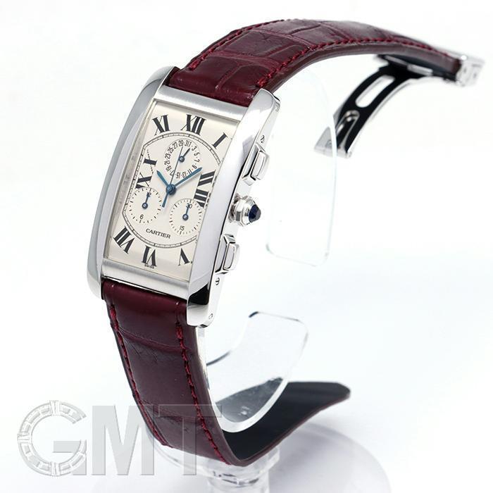 Cartier カルティエ タンクアメリカン クロノリフレックス W2603356 CARTIER 中古メンズ 腕時計 送料無料 : GMT ...