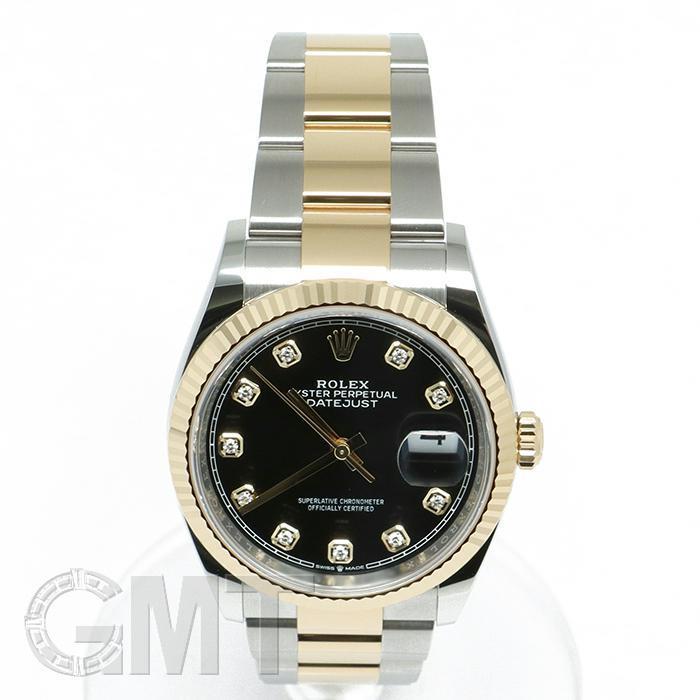 ROLEX ロレックス デイトジャスト36 126233G ブラック オイスターブレス 保証書2022年 付属品完品 ランダムシリアル 中古 ...