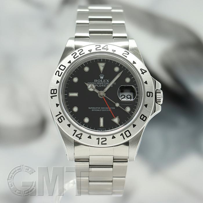 ROLEX ロレックス エクスプローラーII 16570 ブラック U番 中古メンズ 腕時計 送料無料 : GMT 時計専門店 - 通販 - Yahoo!ショッピング