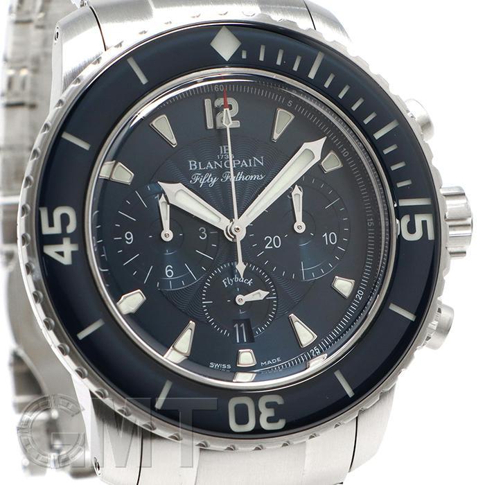ブランパン フィフティファゾムス フライバッククロノグラフ 5085FB-1140-71B BLANCPAIN 中古メンズ 腕時計 送料無料 : 3717017035419 : GMT 時計 ...