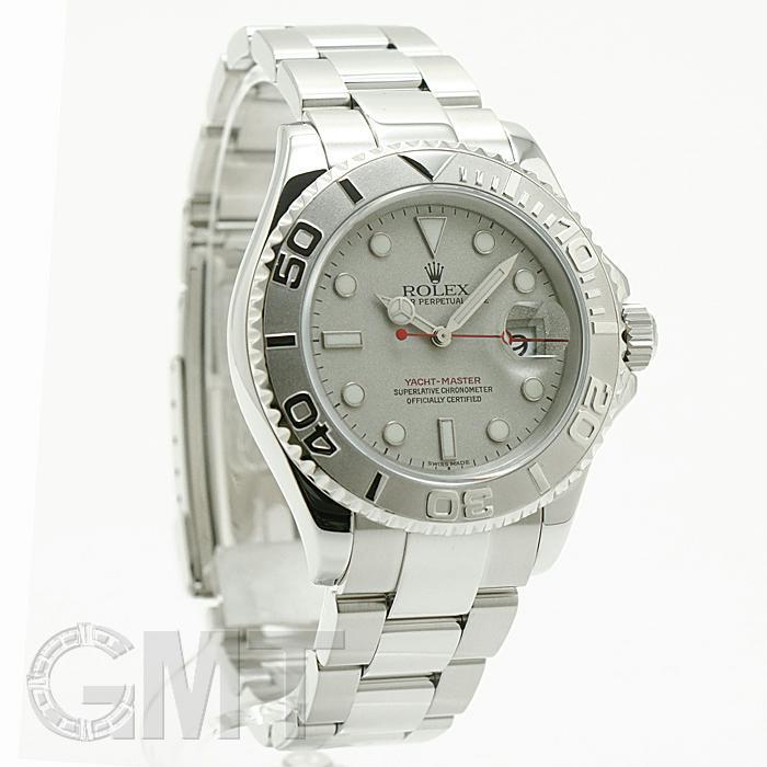 ROLEX ロレックス ヨットマスター ロレジウム 16622 シルバー P番 保証書日付2001年 中古メンズ 腕時計 送料無料 : GMT ...