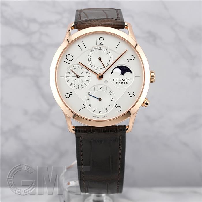 HERMES エルメス スリムドゥエルメス パーペチュアルカレンダー CA3.870 ピンクゴールド 中古メンズ 腕時計 送料無料 : GMT 時計専門店 - 通販 - Yahoo!ショッピング