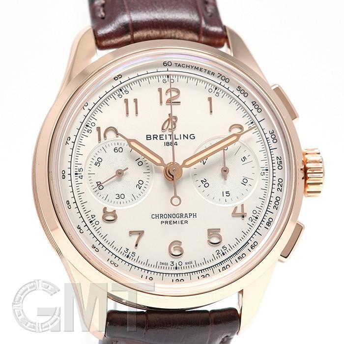 プレミア ブライトリング プレミエ B09 クロノグラフ40 RB0930371G1P1 レッドゴールド BREITLING 中古メンズ 腕時計 送料無料 : GMT 時計専門店 - 通販 ...