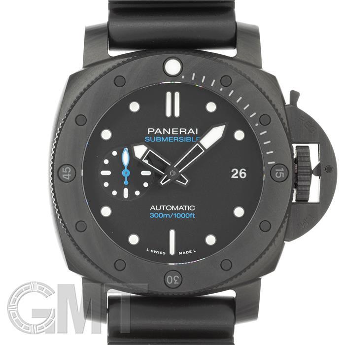 OFFICINE PANERAI パネライ サブマーシブル カーボテック PAM02231 付属品完品 中古メンズ 腕時計 送料無料 ...