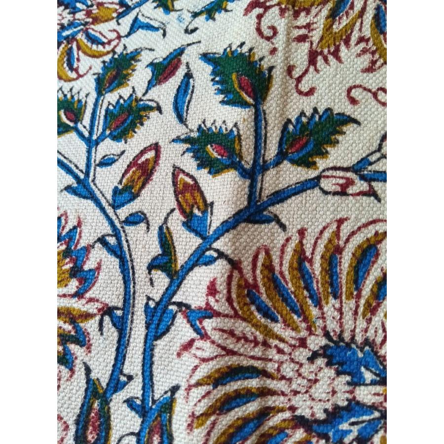 マルチカバー テーブルクロス ペルシャ更紗 木版染め イラン