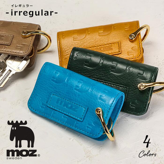 moz（モズ） キーケース レディース 本革 キャラクター 鍵ケース スリム Dカン 3連 クリスマスプレゼント 女性 moz irregular イレギュラー : 五番街 バッグ・財布のお店 ...