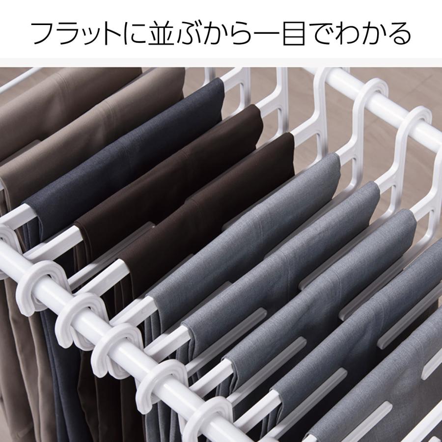 ズボンハンガーラック スラックスハンガー 10本収納 キャスター付き 省スペース ズボン ハンガーラック 便利グッズ 便利 新生活 zubon-r02 : ご注文ドットコム - 通販 ...