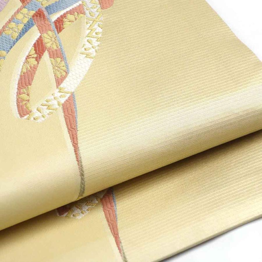 名古屋帯 リサイクル着物 幅30.5cm 長さ372cm レディース 連続模様 秋冬春用 正絹（シルク）茶色 美品 : a33228 : 新品とリサイクル着物呉服のきくや - 通販 ...