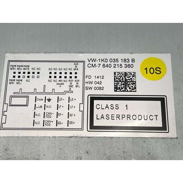 VW ザ・ビートル DBA-16CBZ オーディオパネル CDデッキ付 : 000005209070220 : 長崎リパーツ ヤフーショップ - 通販 - Yahoo!ショッピング