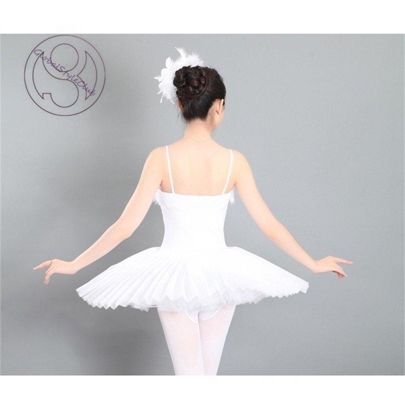 バレエチュチュ 発表会 衣装 大人用 白鳥の湖 クラッシックチュチュ フェザー スパンコール コスチューム ダンス レディース : ゴーゴー ...