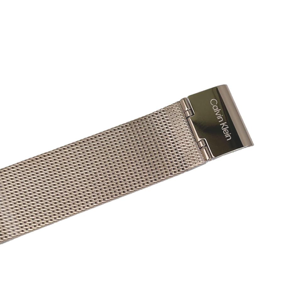 カルバン クライン ウォッチ カルバンクライン 腕時計 メンズ レディース ブラック文字盤 カーネーションゴールド メッシュベルト ステンレス ...