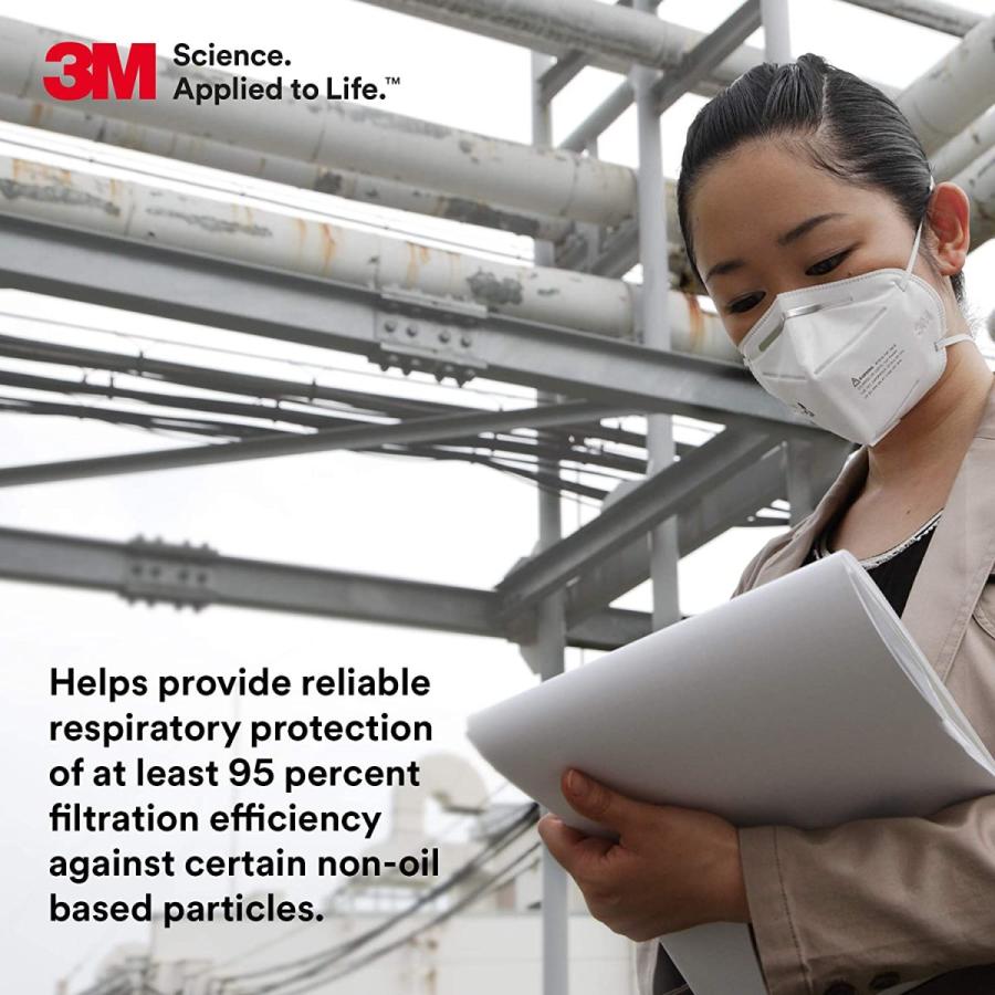 N95 3M 9010 使い捨てマスク50枚 3M N95 Particulate Respirator 9010 Box of 50 Respirators : GoINUDA - 通販 ...