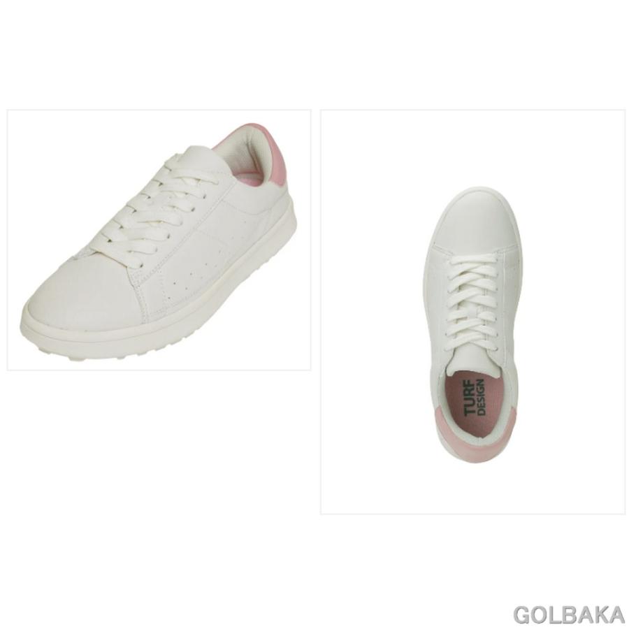 TURF DESIGN *送料無料!【新品】【メンズ】【ゴルフシューズ】ターフデザイン スパイクレスシューズ TDSH-2275L カラー アイボリーピンク【w0】 : ゴルフバカ一代 ヤフー ...