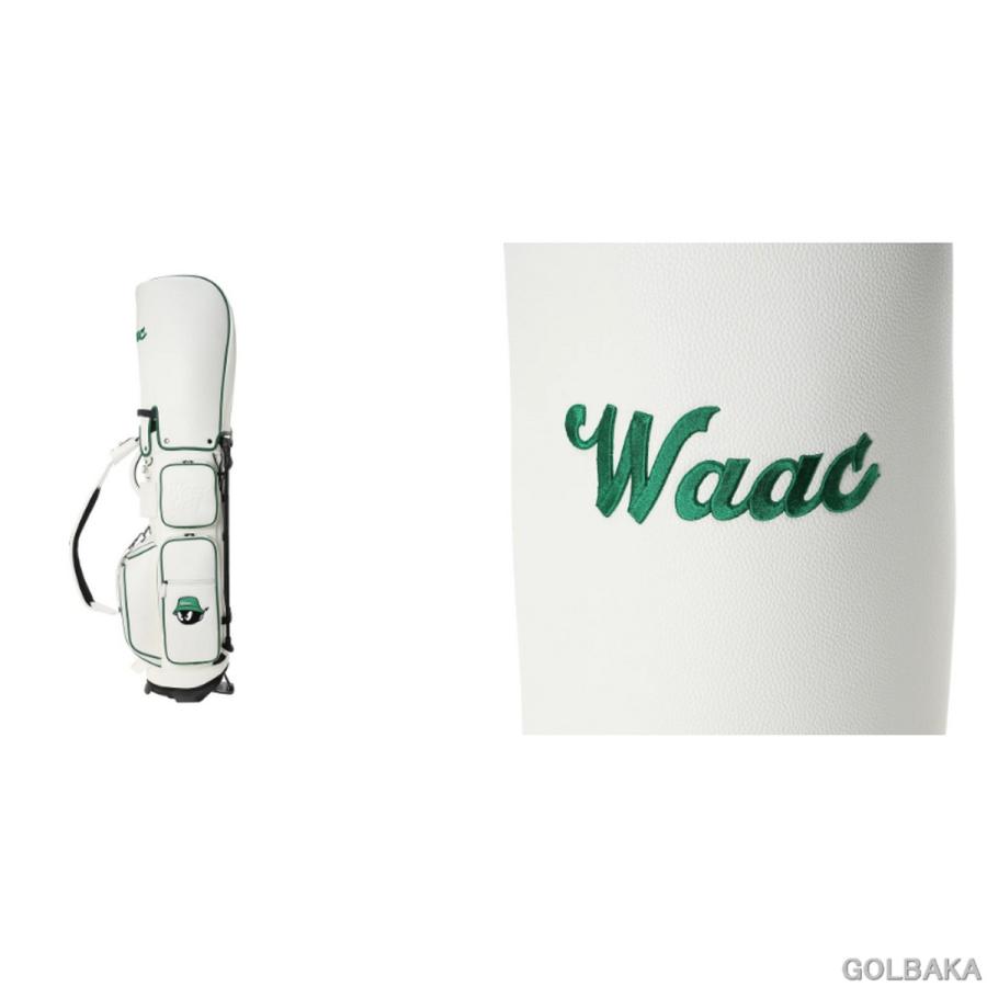 *刻印未対応【新品】WAAC UNISEX BUCKET WAACKY【25SS 新作】キャディバッグ 72252800 カラー：ホワイト・ブラック 【w0】 : ゴルフバカ一代 ヤフー店 ...