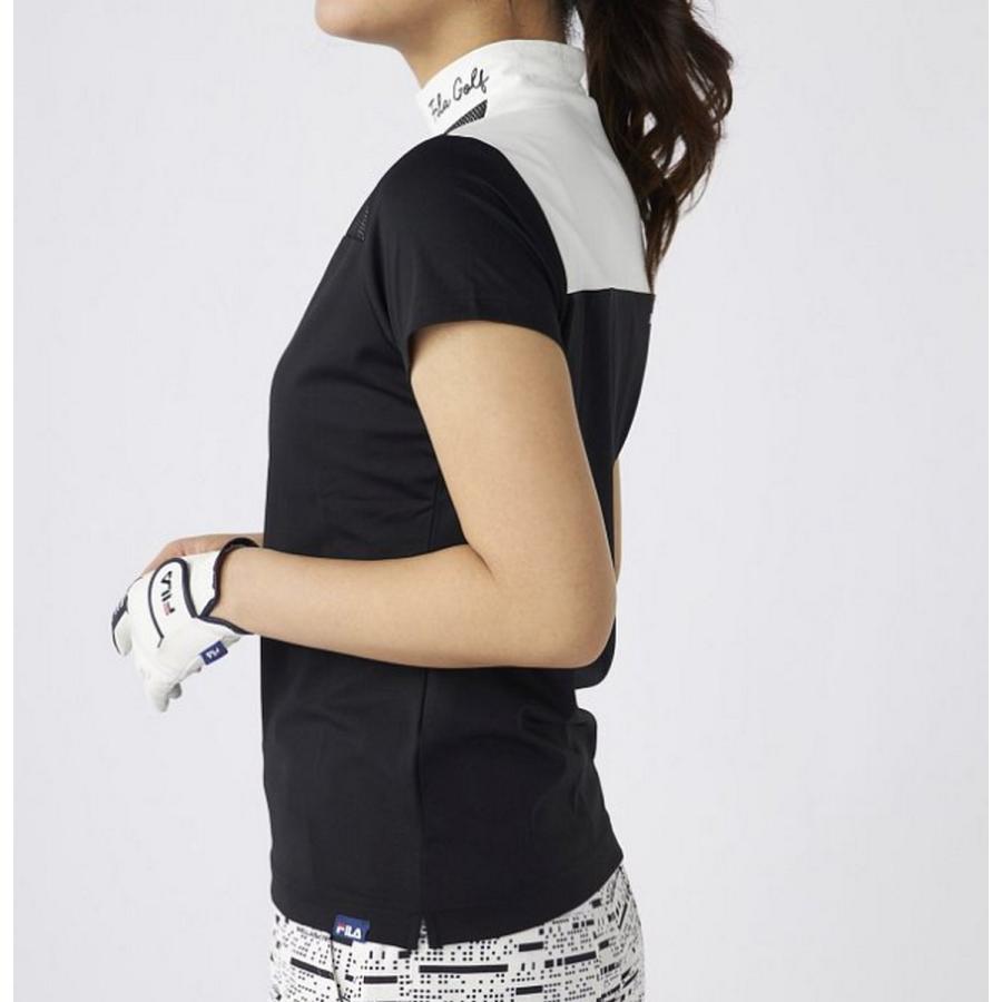 【U09】送料無料【新品】フィラ半袖モックネック755-647 BK/L【ゴルフウェア】【レディス】【春夏ウェア】【w30】 : ゴルフバカ一代 ヤフー店 - 通販 - Yahoo!ショッピング