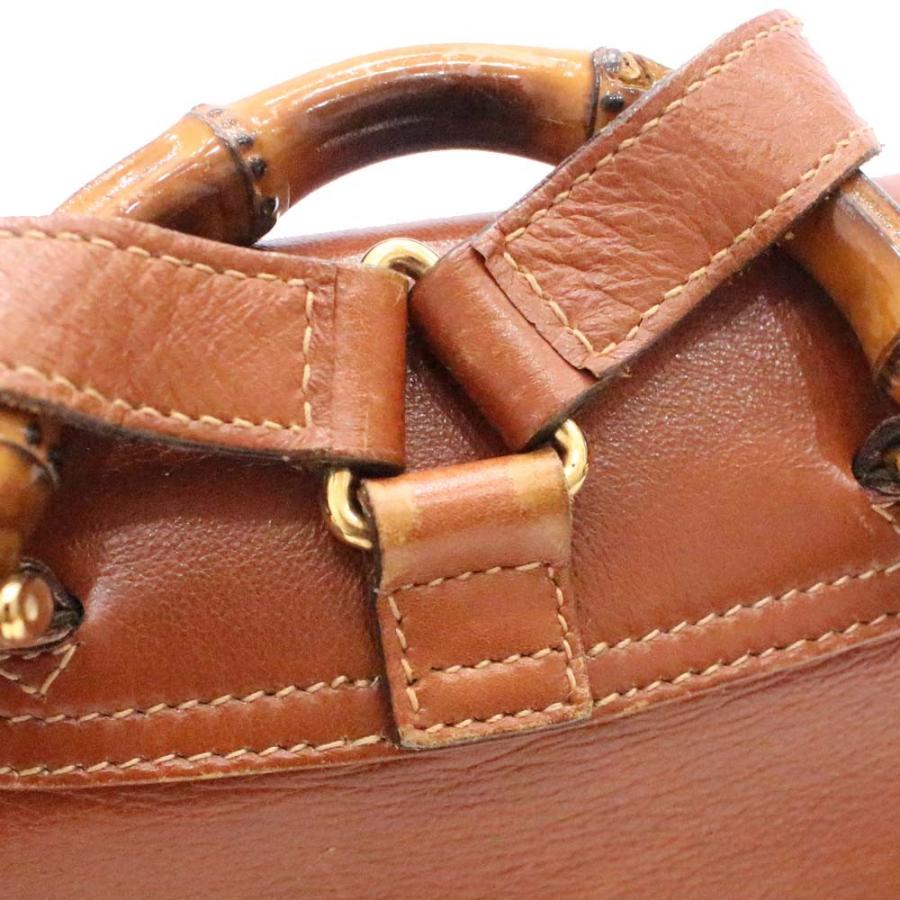 GUCCI（グッチ） バンブー リュック・デイパック レディース レザー