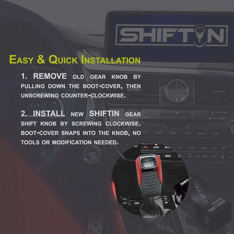 SHIFTIN ギアシフトノブシフター レクサスES GS GXはNX RC RX 200t 300 350 3450h 450hL 350 :20240112134440-00911 ...