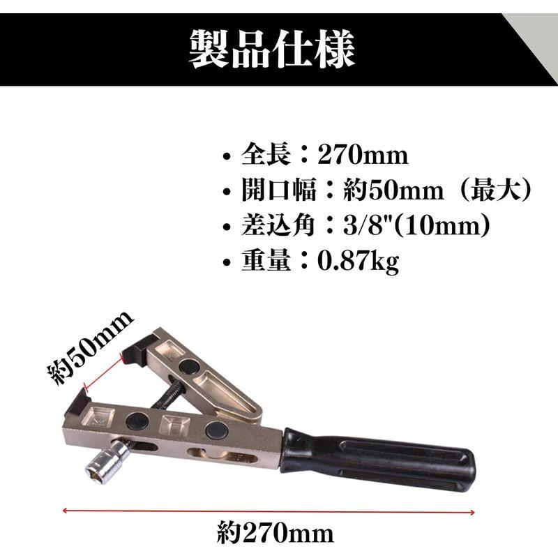 Quikaboo ブーツバンド カシメ工具 ブーツクランプ CV 締め 自動車整備ツール カシメ専用ツール :20240114154912-00285:Golden Kagetsu Mart ...