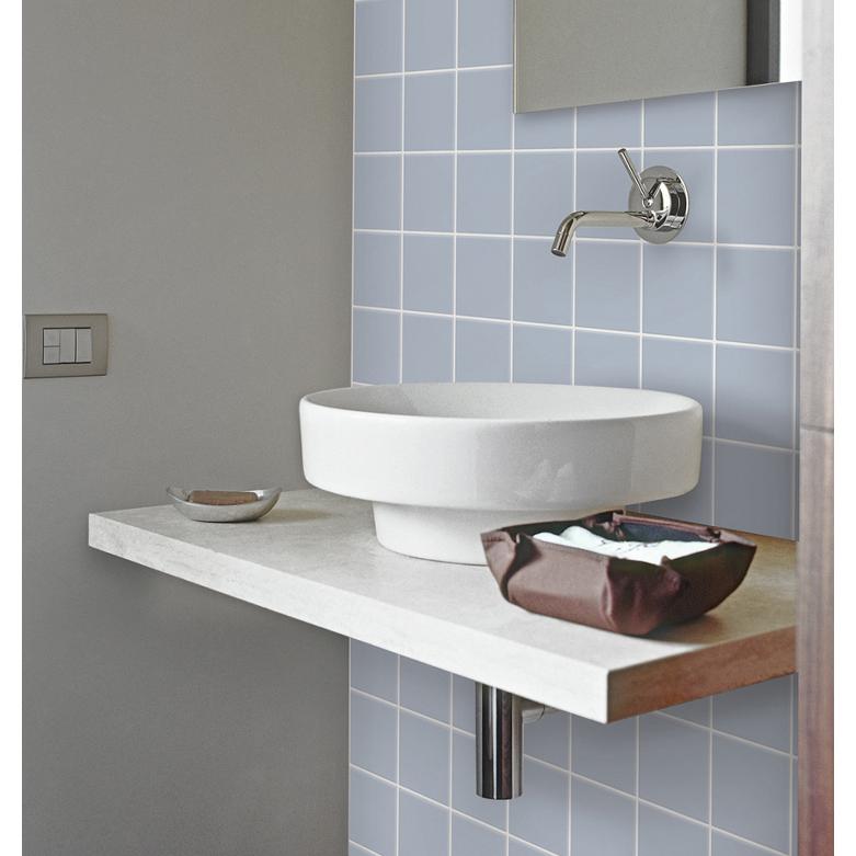 壁紙シール DIY HDC-20439 1ロール15m グレー 防カビ タイル模様 (壁紙 貼り替え、補修が自分で簡単に、壁紙 の上から貼る壁紙) おしゃれ : ゴールデンレシオ - 通販 ...